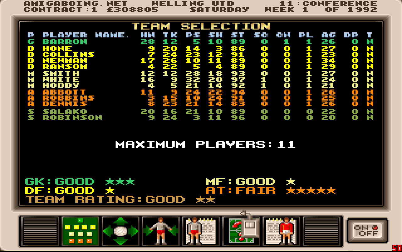 Premier Manager – Amiga Boing Blog