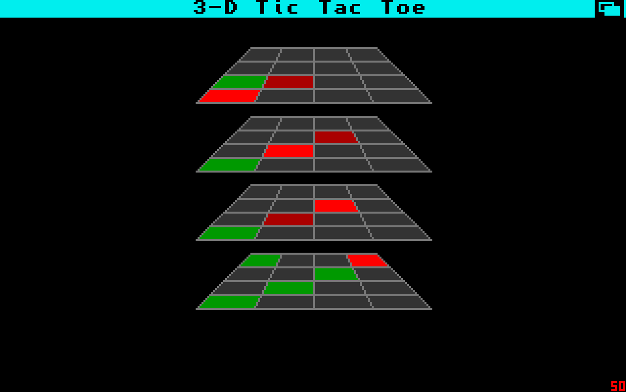 3D Tic Tac Toe – Amiga Boing Blog